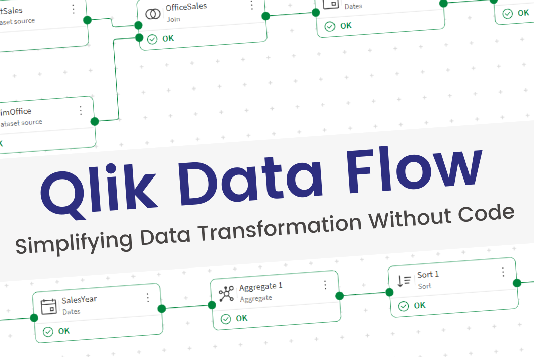 Qlik Data Flow Simplifying Data Transformation Without Code Bitmetric
